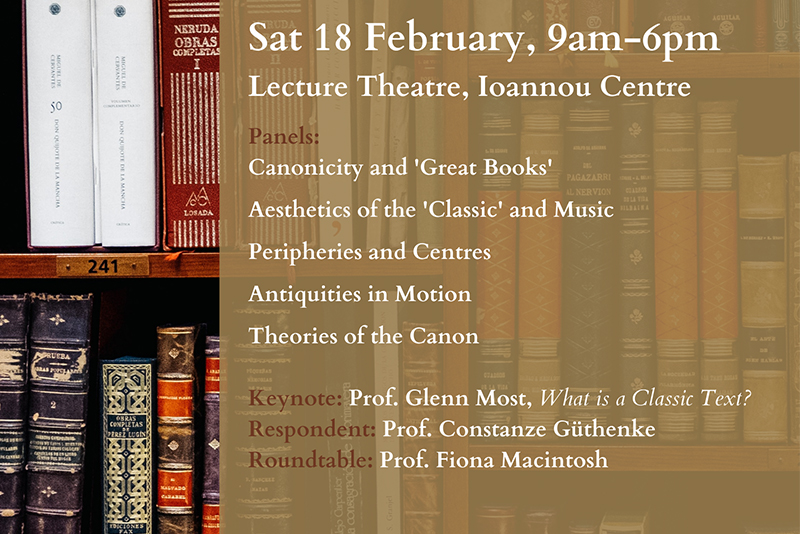 What makes a 'Classic'? Interdisciplinary Postgraduate Workshop ...