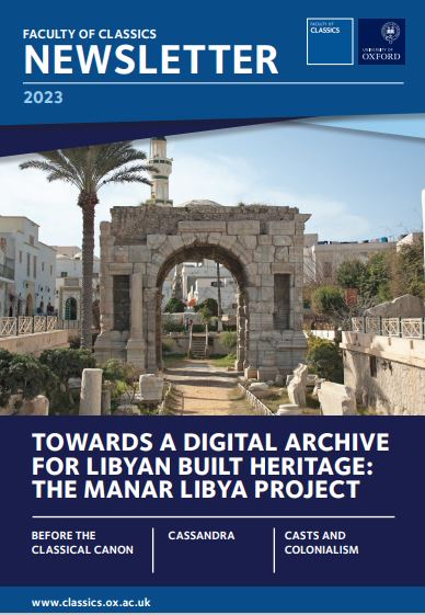 Faculty of Classics Newsletter 2023 | Faculty of Classics