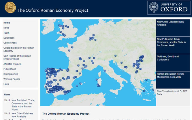 Oxford Roman Economy Project | Faculty of Classics